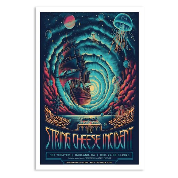 Art | The String Cheese Incident Dec 2931 223 Oakland Ca Poster | Poshmark
